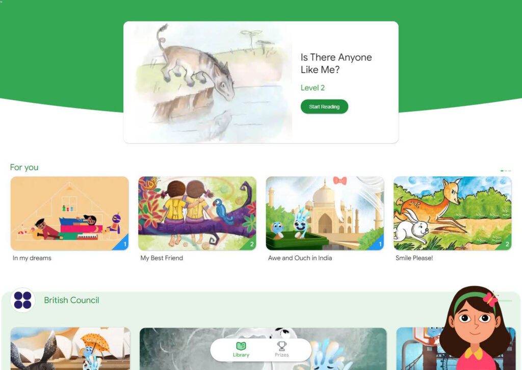 Google has launched an educational site for children learning to read ...