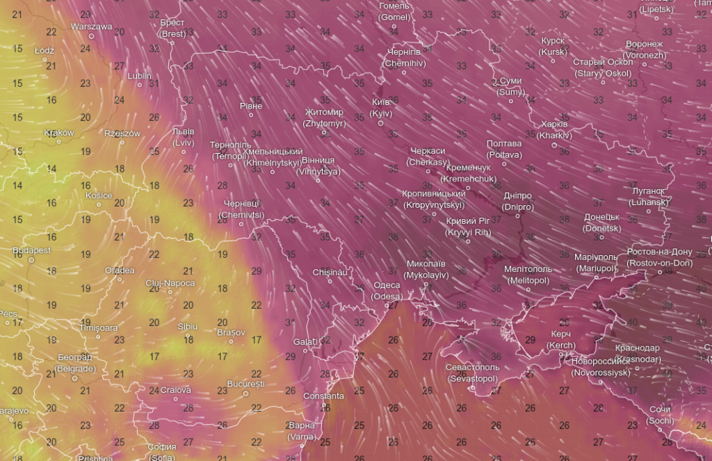 Heat wave in Ukraine: temperatures will drop from Monday and on Tuesday ...