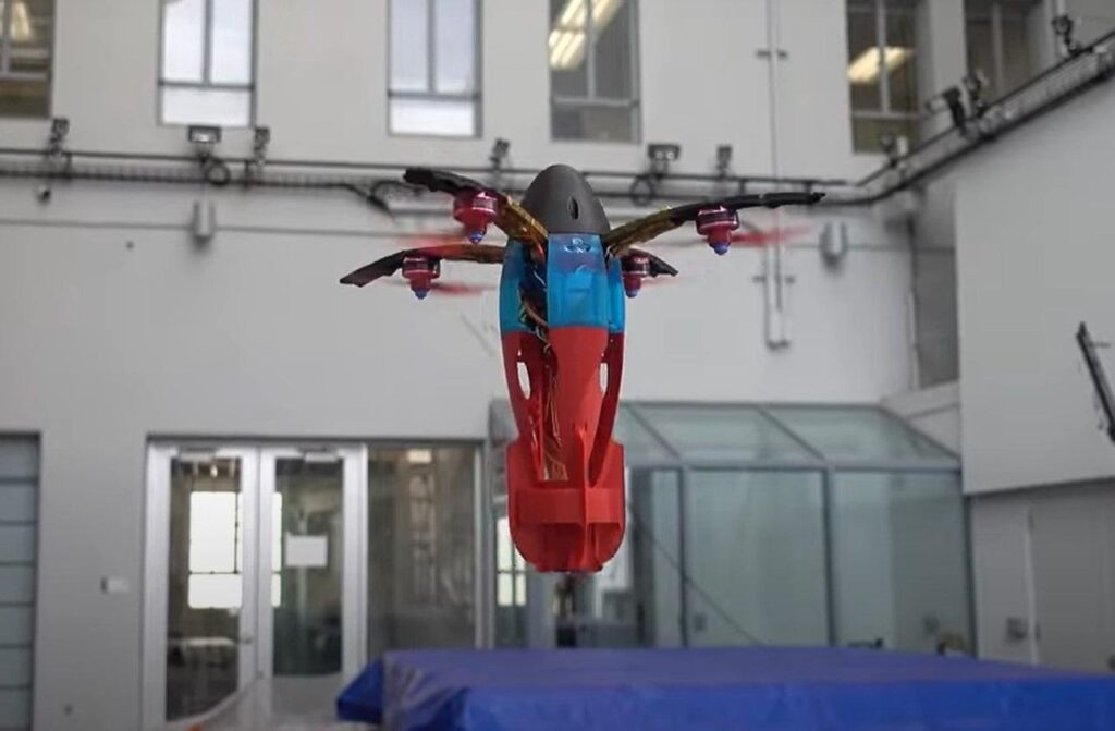 SQUID is a sophisticated drone that is launched by firing a cannon ...