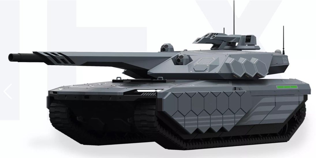 Hyundai unveils Main Battle Tank unmanned invisible tank concept ...