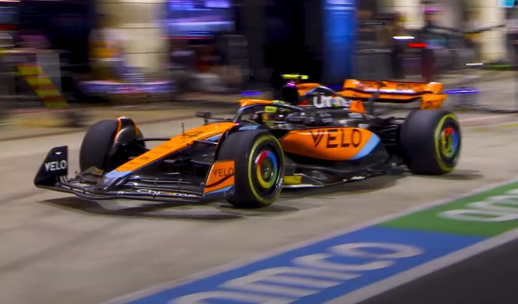 Footage of a new world record in Formula 1: McLaren sets fastest pit ...