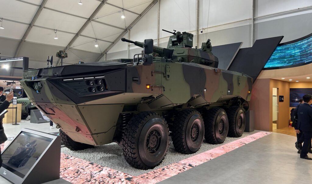 South Korean wheeled infantry fighting vehicle N-WAV can get to the ...
