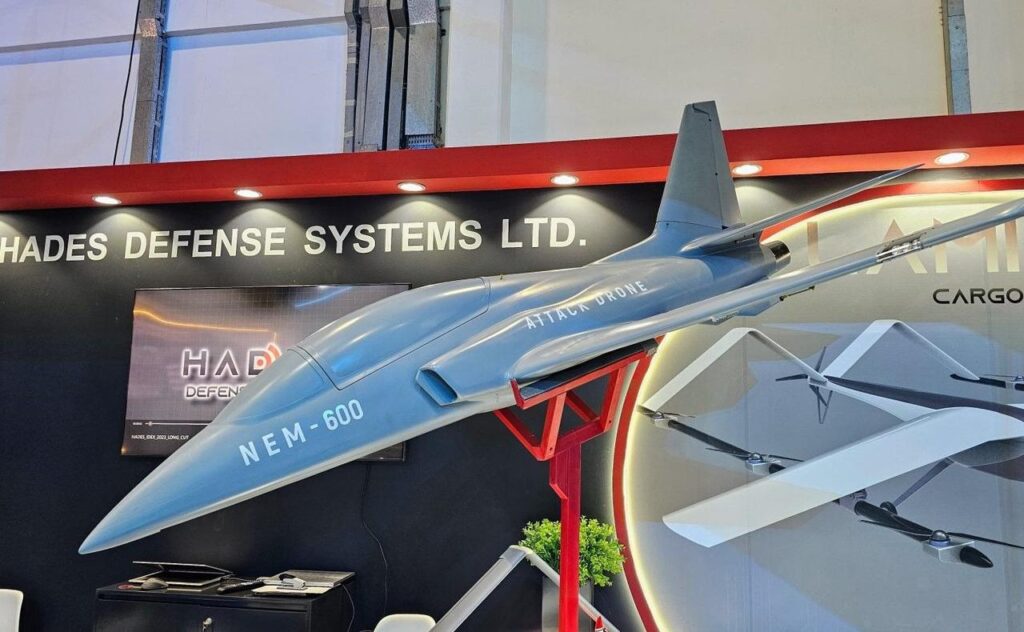 NEM-600 by Hades Defense Systems: a kamikaze jet drone capable of ...