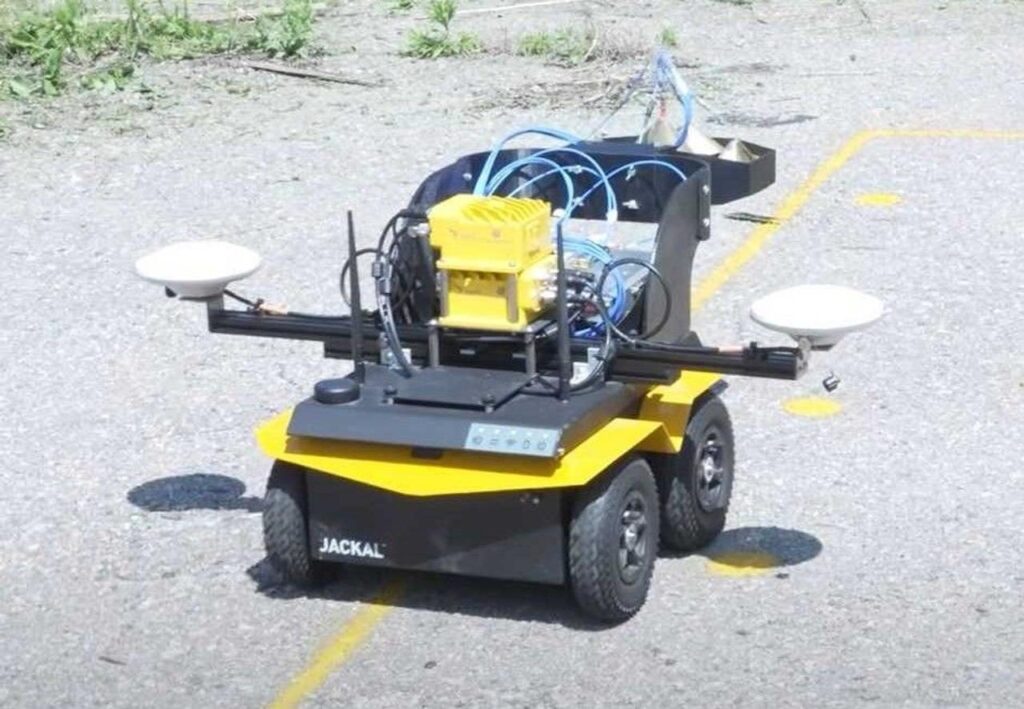 Ukrainian engineers have created a robot with GPR to find and defuse ...